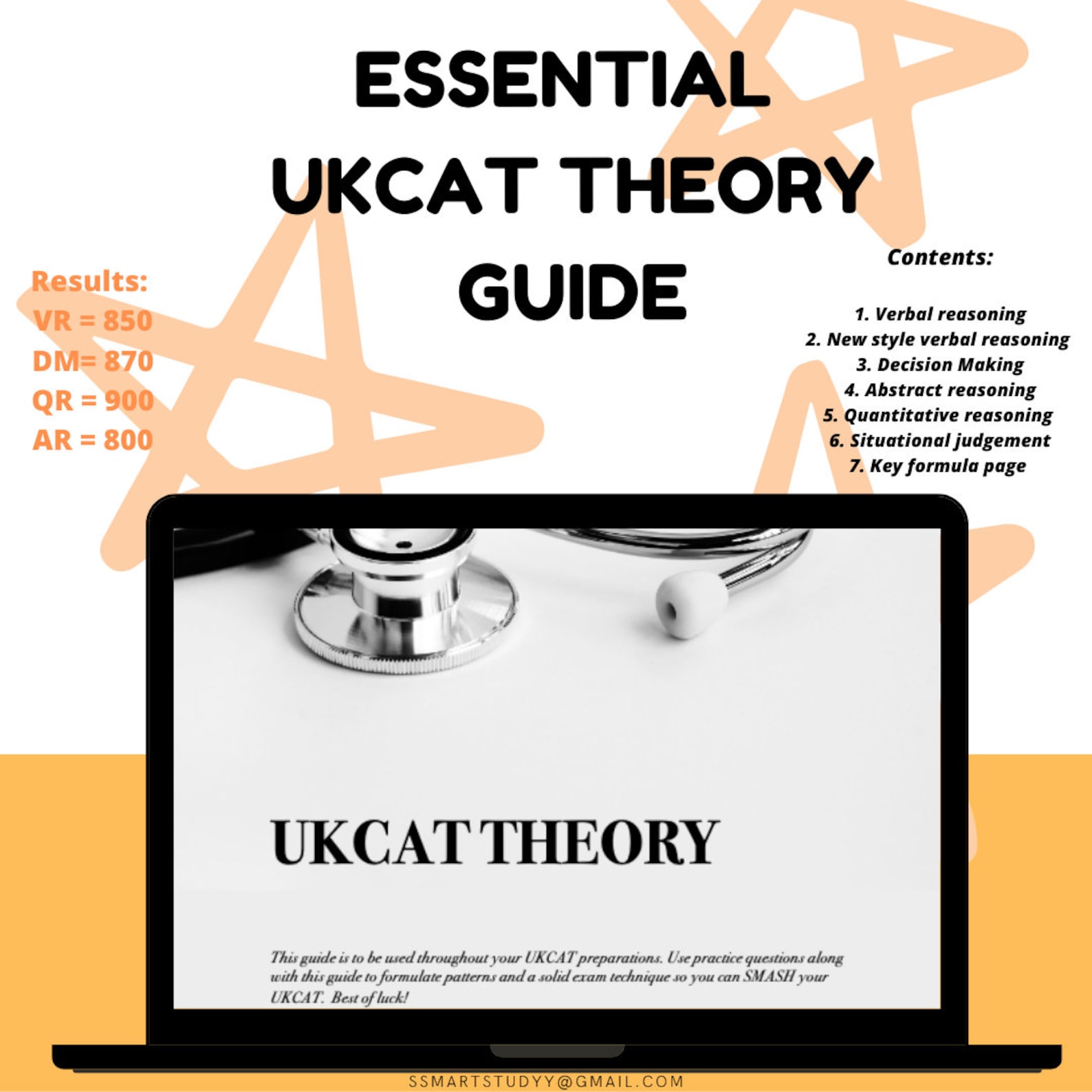 UKCAT Revision Guide Study Hacks Medicine Dentistry University UCAT - Etsy