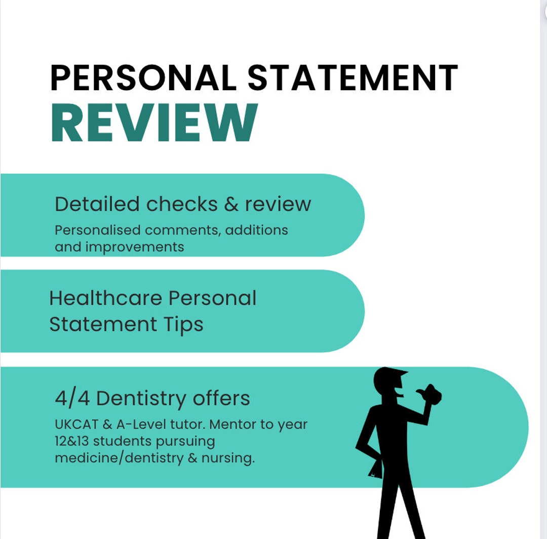Personal Statement UK Review Checker University Tips - Etsy