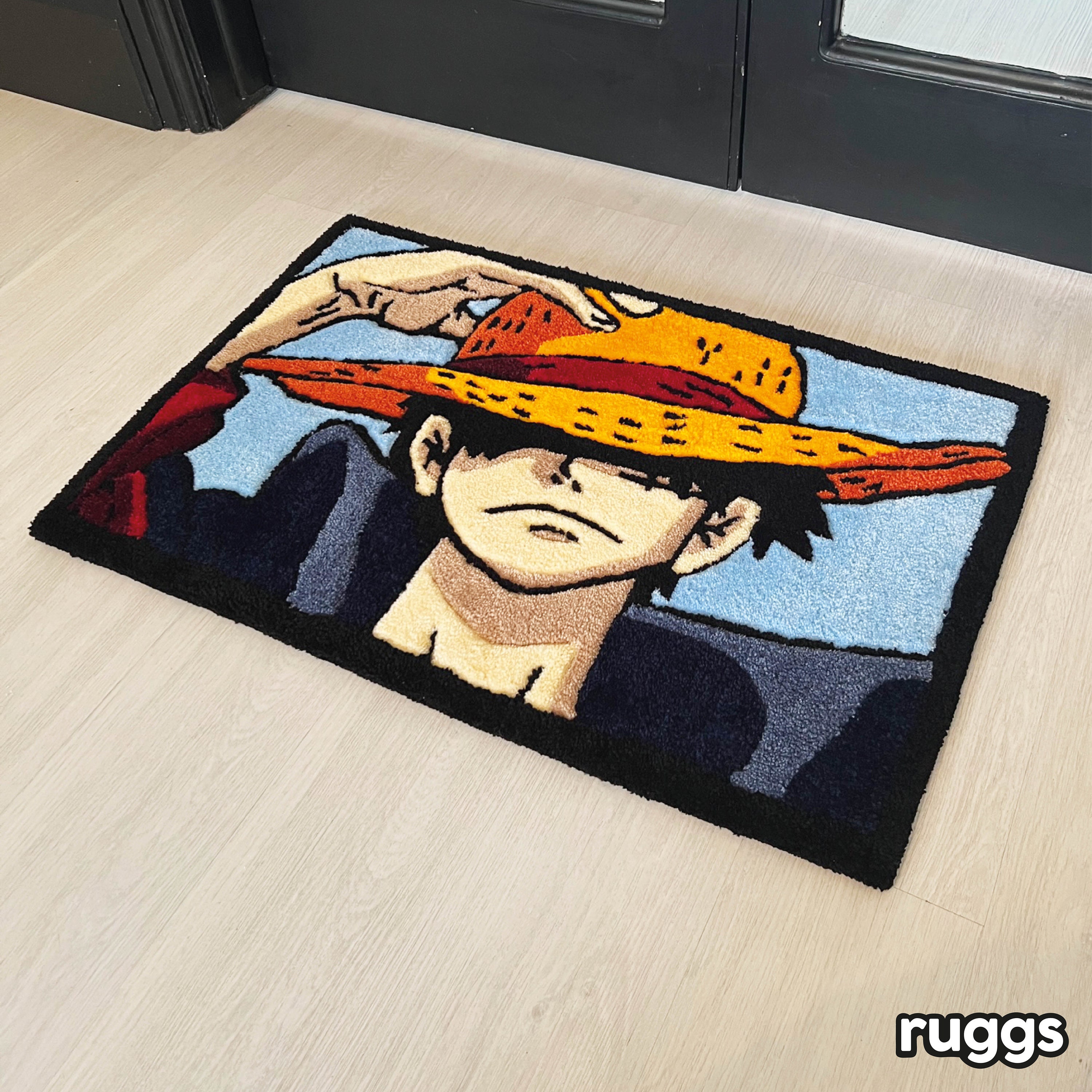 Monkey D Luffy Rug One Piece Rug Tufted Rug Luffy Rug Anime Rug Custom ...