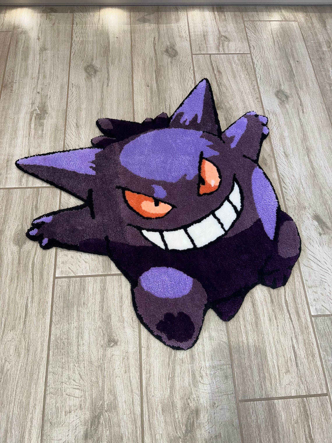 Gengar Rug Pokémon Rug Cool Rug Handmade Tufted Rug - Etsy