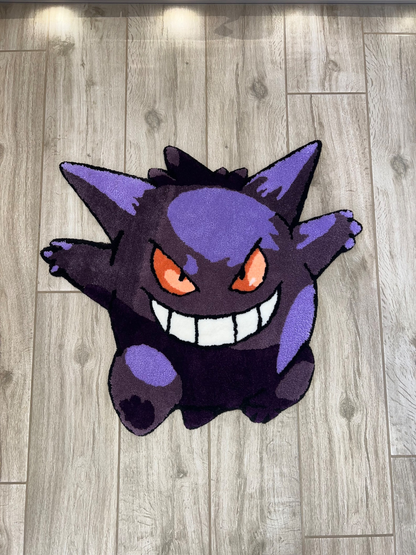 Gengar Rug Pokémon Rug Cool Rug Handmade Tufted Rug - Etsy