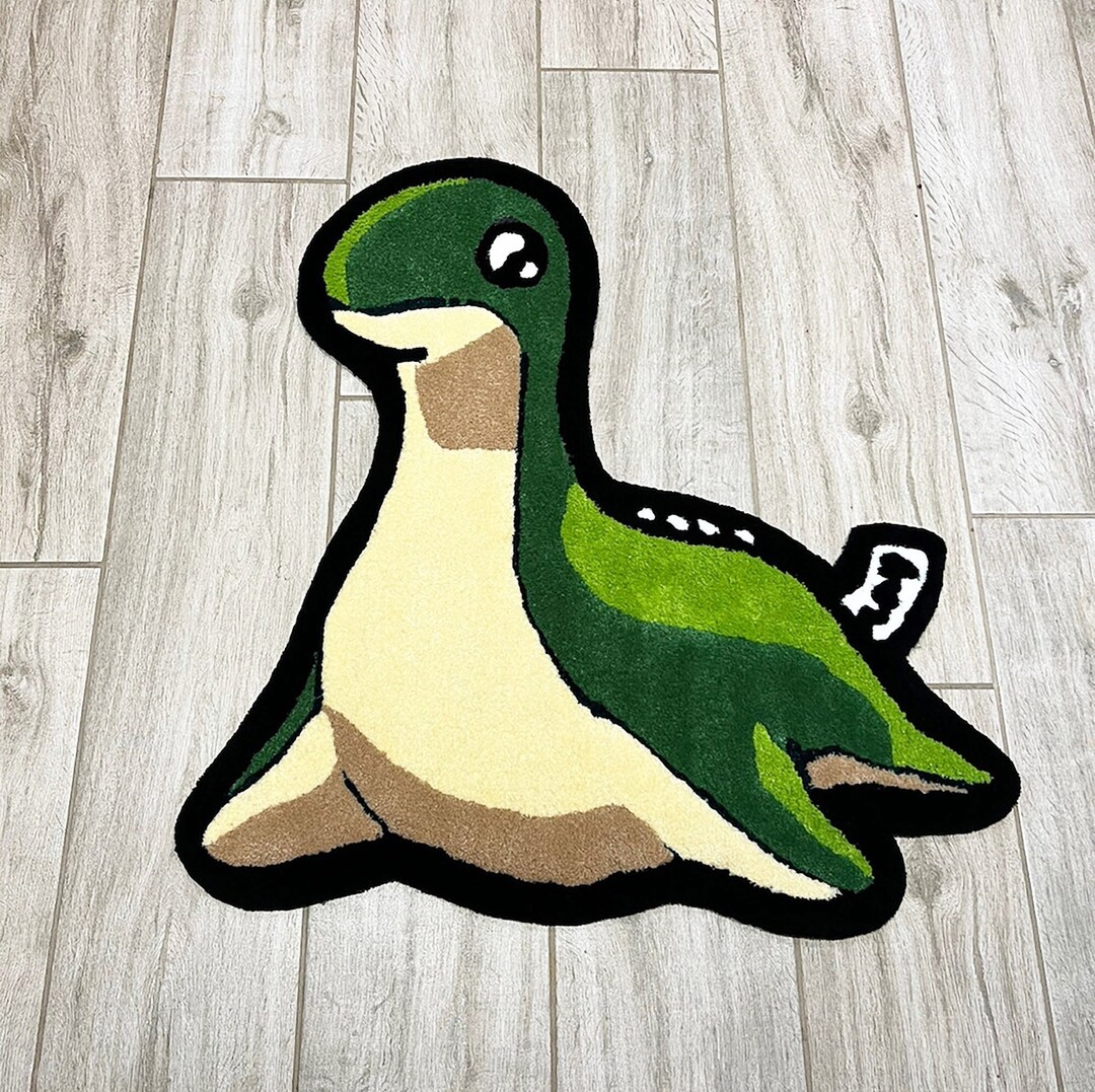 Nessie Rug Nessy Rug Apex Legends Dinosaur Rug Loch Ness Monster Home ...
