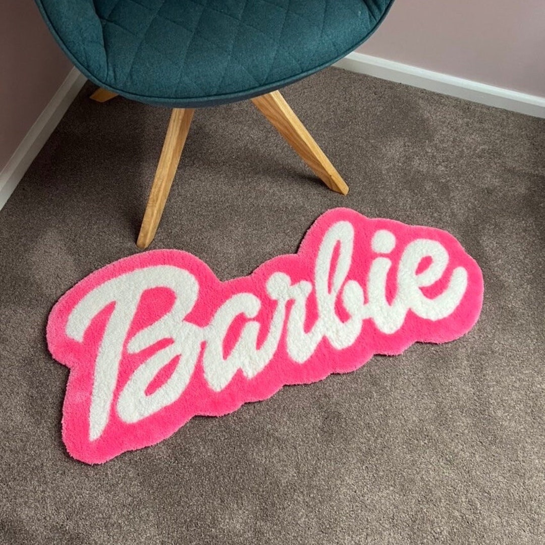 Handmade Barbie Rug | Hand Tufted Rug | Girls Bedroom | Girls Decor ...