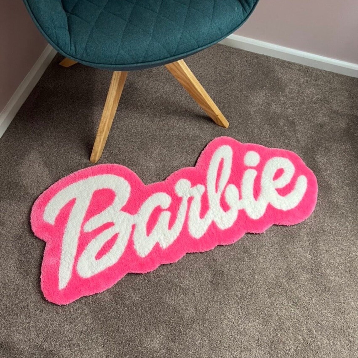 Handmade Barbie Rug Hand Tufted Rug Girls Bedroom Girls - Etsy