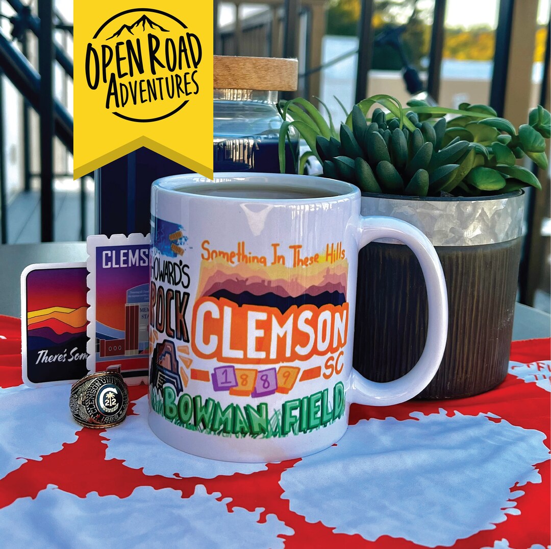 Clemson SC Coffee Mug Unique Gift for Clemson, SC Students, Alum, and ...