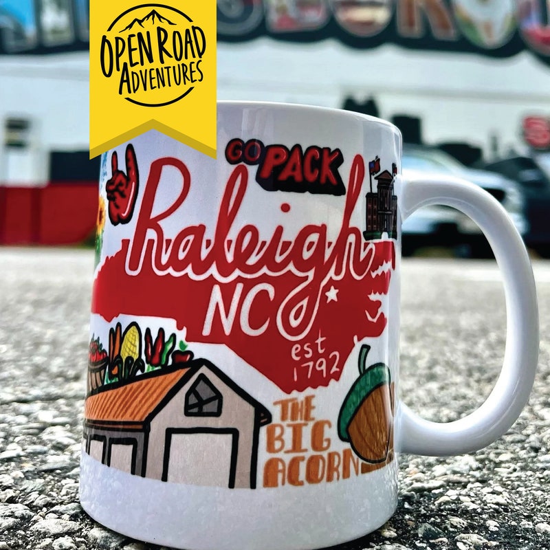 North Carolina Mug - Etsy