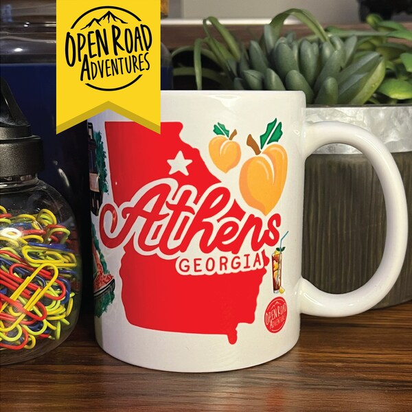 Georgia Coffee Mug - Etsy
