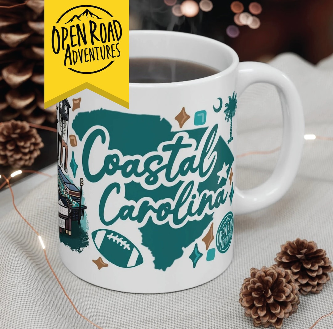 Coastal Carolina Inspired Coffee Mug CCU Inspired Drinkware Perfect ...