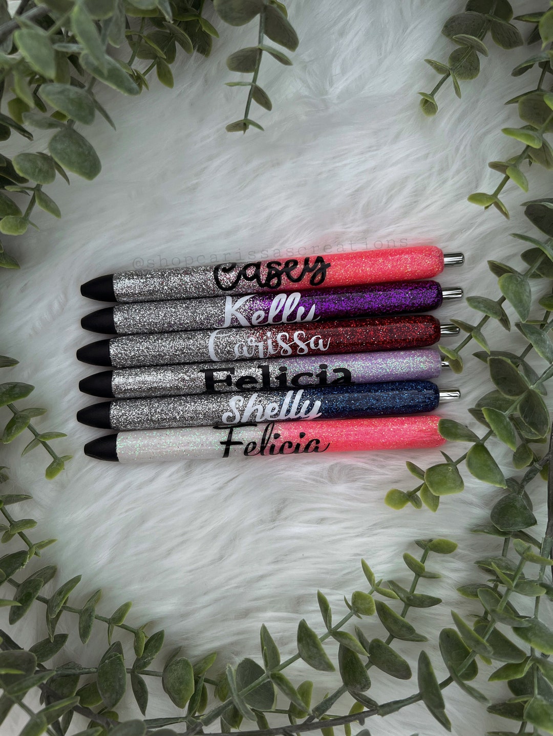 Personalized Gel Pens Glitter Gel Pens Gel Pens Ink Joy - Etsy