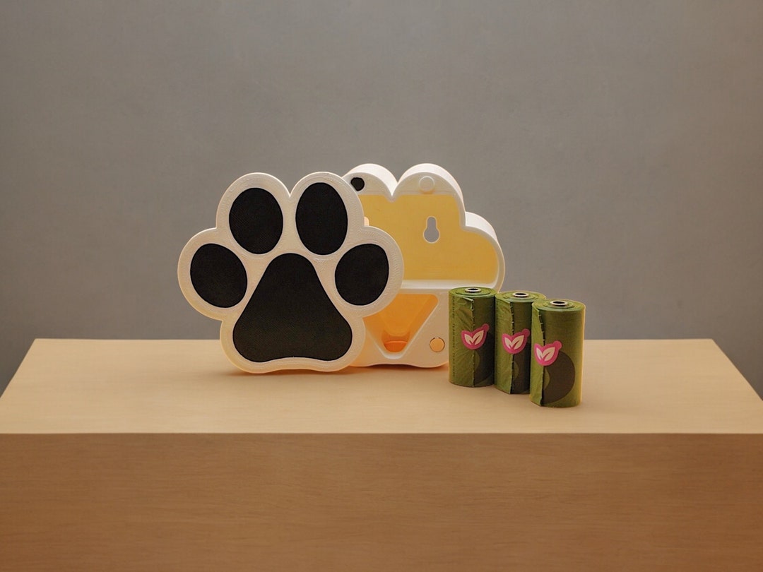 Dog Poop Bag Storage and Dispenser for Indoor Use - Etsy