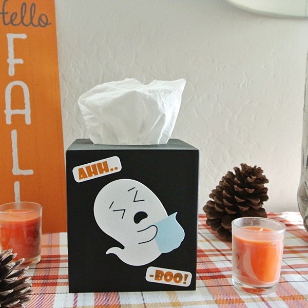 Halloween Tissue Box - Etsy