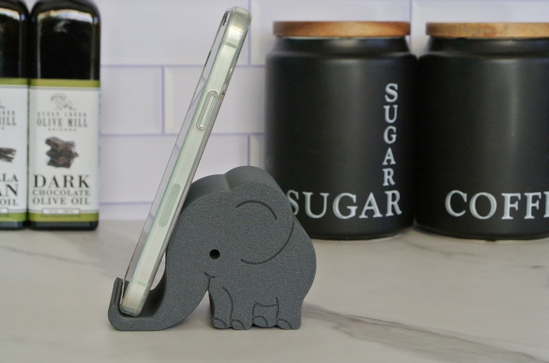 Phone Stand, Phone Holder- Elephant - Etsy