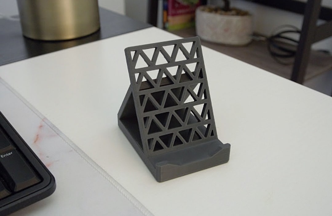 Phone Stand, Phone Holder- Isogrid Design - Etsy