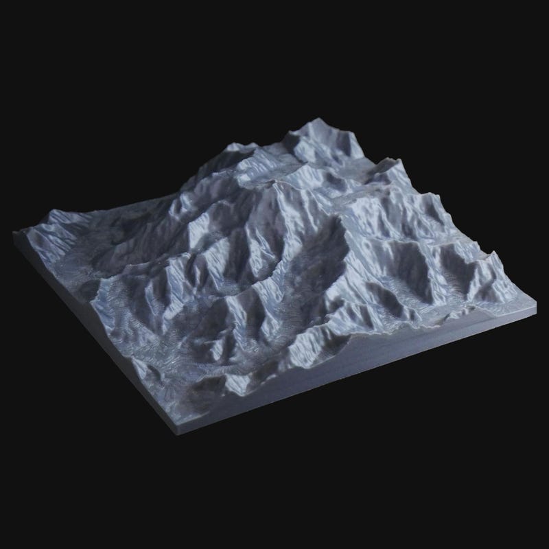 Custom 3d Map - Etsy