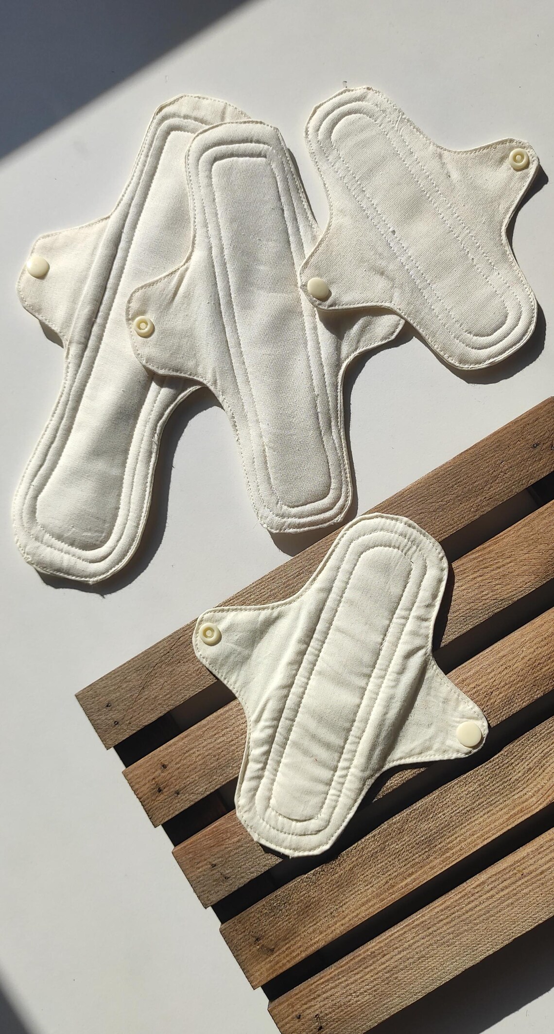 Reusable Cloth Pad Sewing Pattern: 3 Size Organic Pads (PDF Pattern) - Etsy