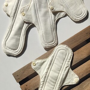 Reusable Cloth Pad Sewing Pattern: 3 Size Organic Pads (PDF Pattern) - Etsy