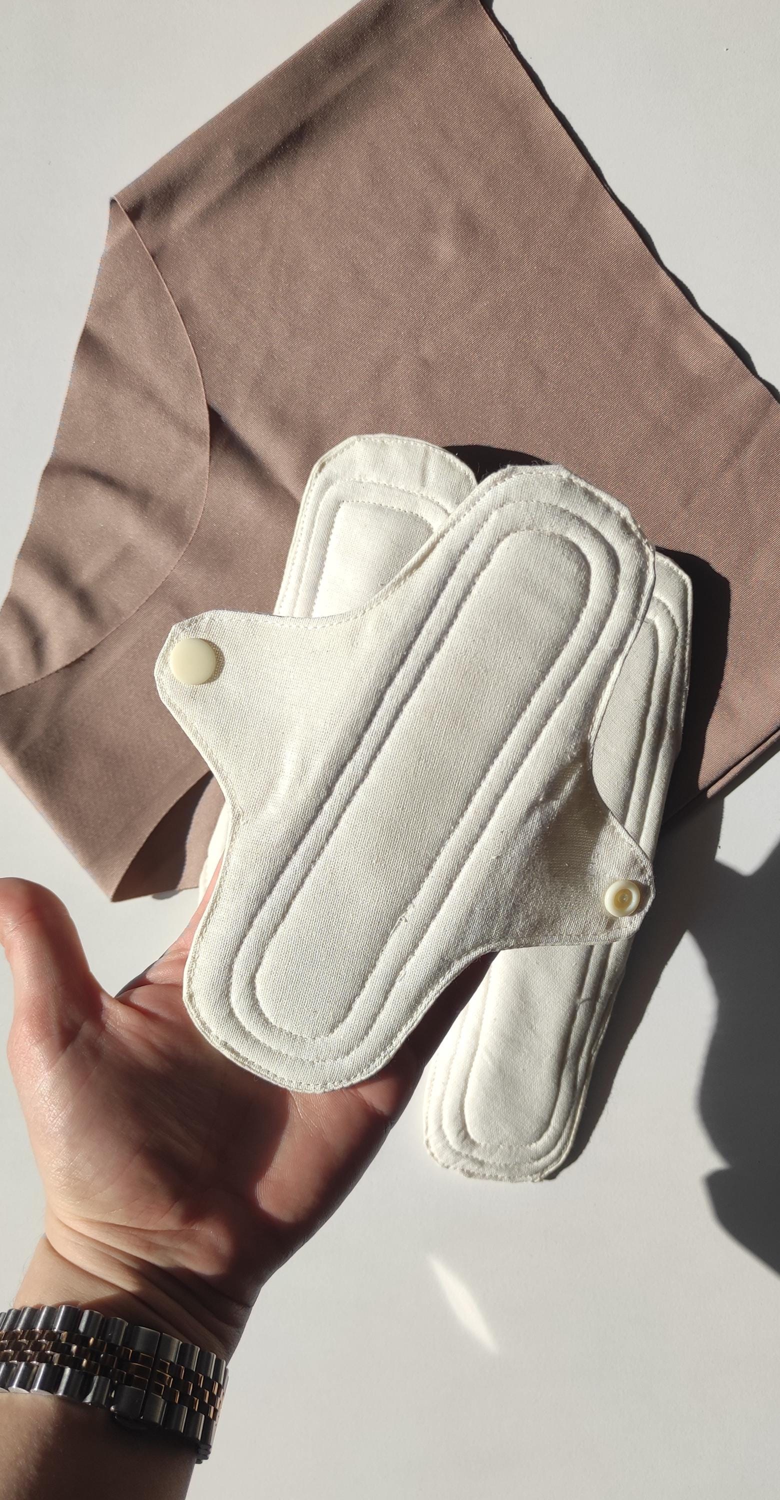 Reusable Cloth Pad Sewing Pattern: 3 Size Organic Pads (PDF Pattern) - Etsy