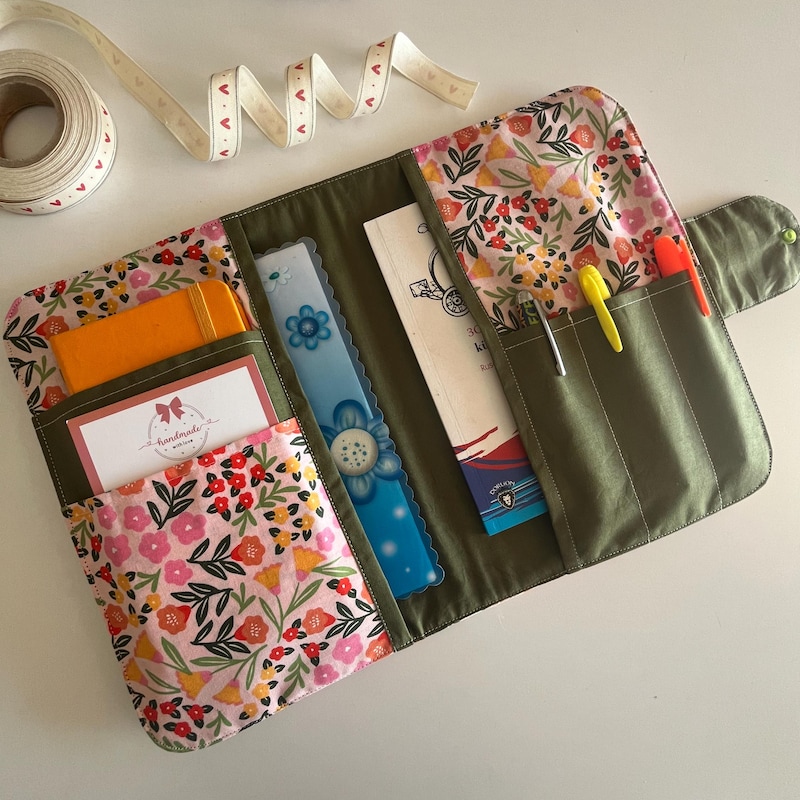 Utility Pouch Book Sleeve - Etsy