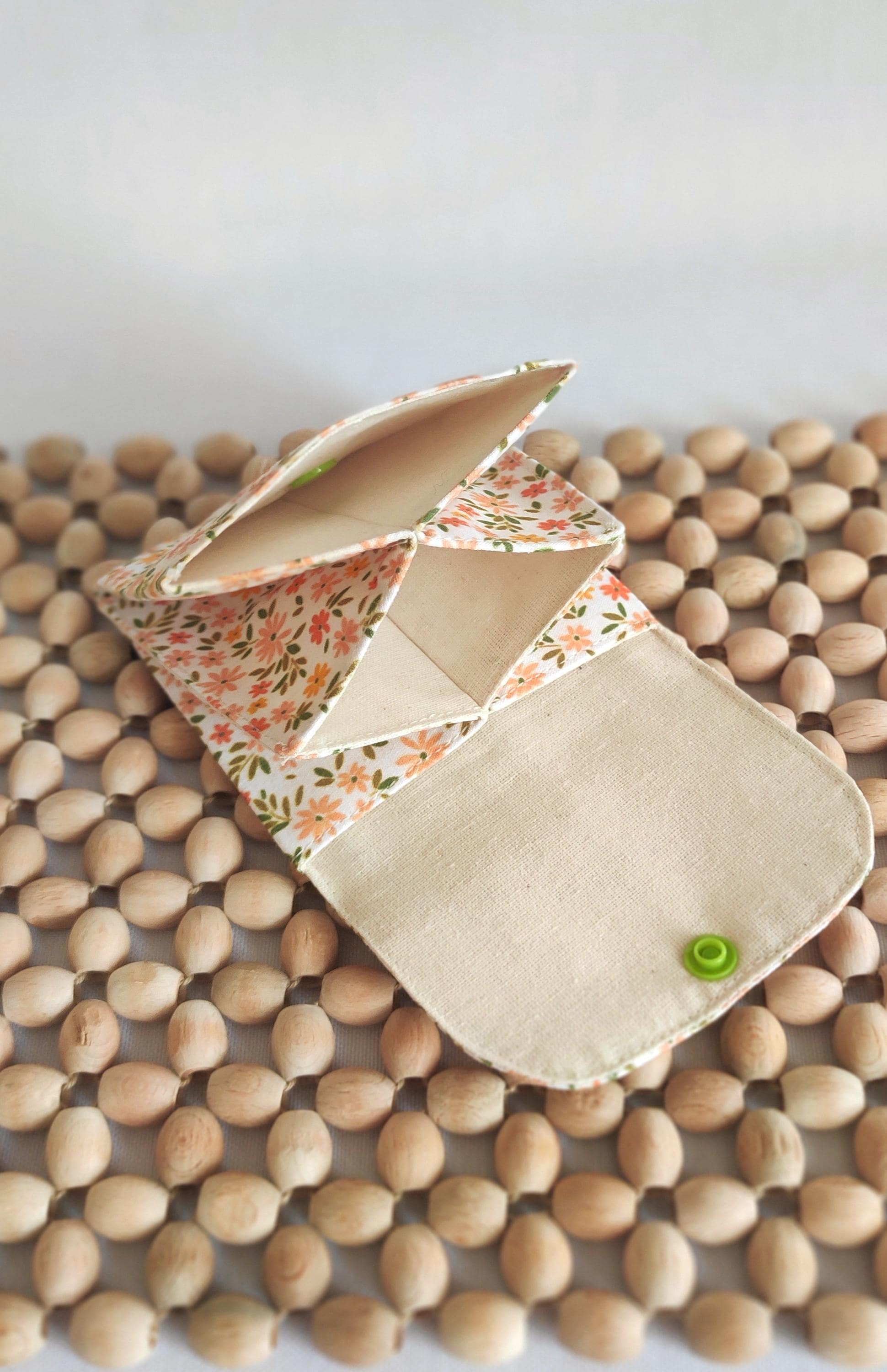 Accordion Purse Wallet PDF Sewing Pattern: Multi Compartment Card Case ...