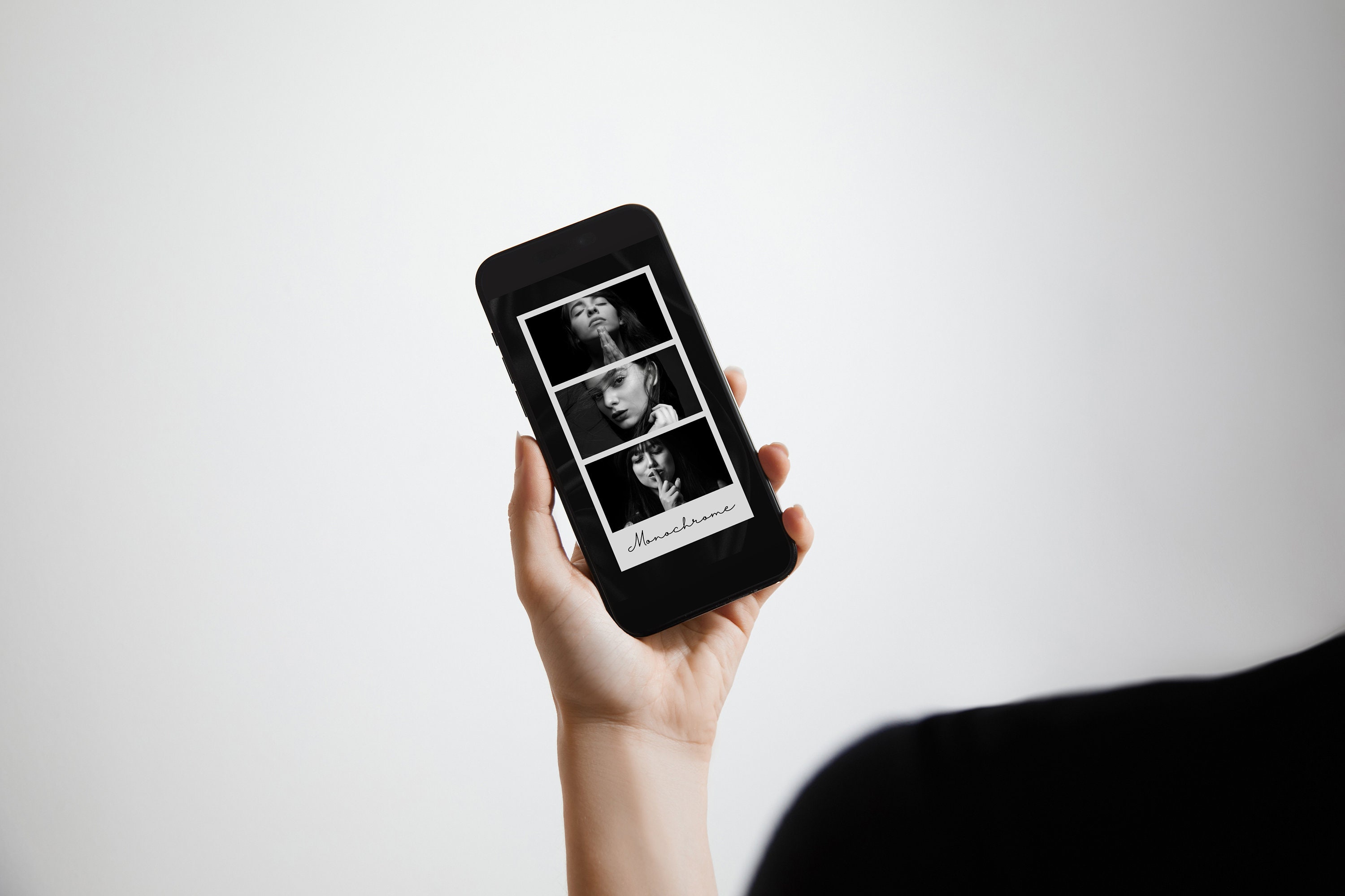 8 Dark Feminine Vision Bord Phone Wallpaper + Canva Template - Etsy