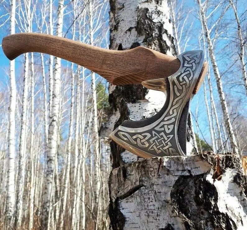 High Corban Steel Axe Gift for Her Anniversary Gift, Birthday Gift ...