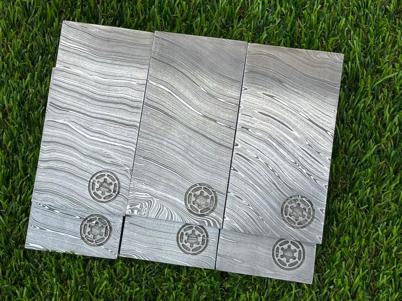 Damascus Steel Beskar Ingot Star Wars Brick Premium Ingot - Etsy