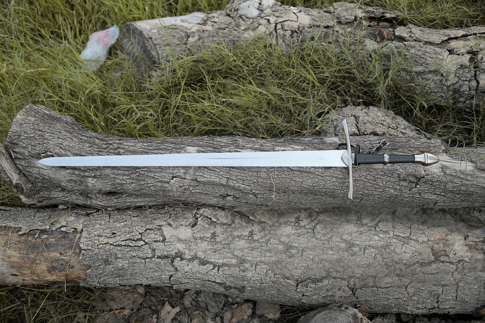 High Corban Steel Sword Custom Handmade With Leather Sheath - Etsy