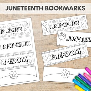 Printable Juneteenth Activity Pack for Kids, Freedom Day Coloring and ...
