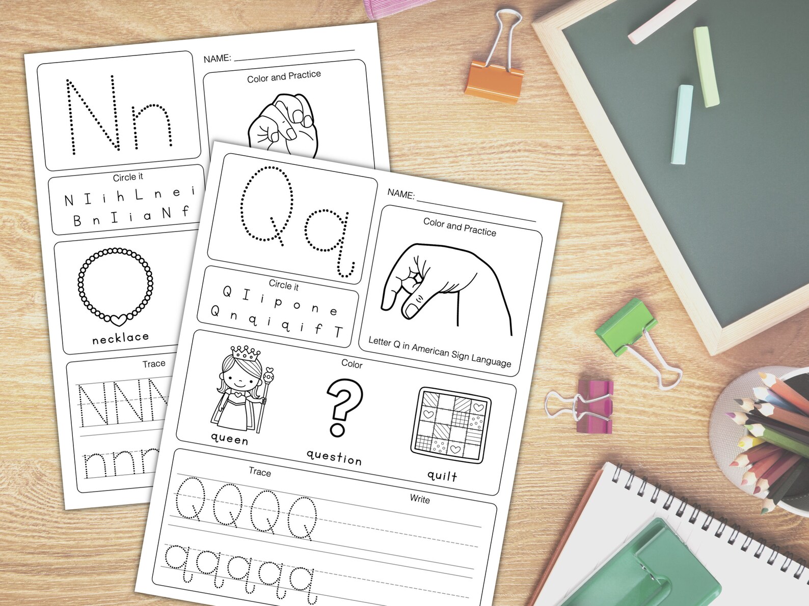 ABC Worksheets, Alphabet Printables, ABC Letter Worksheets Preschool ...
