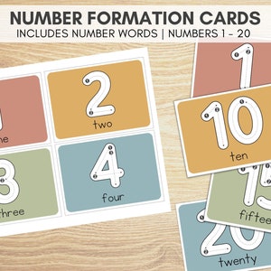 Alphabet and Number Flashcards for Preschool Pre-k and Kindergarten ...