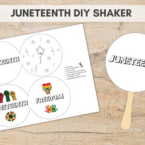 Printable Juneteenth Activity Pack for Kids, Freedom Day Coloring and ...