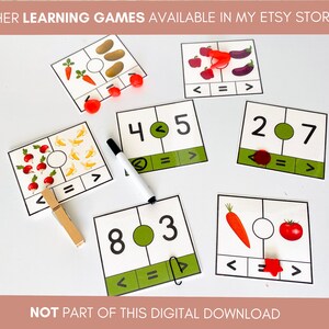 Printable Addition and Subtraction Math Game for Kindergarten - Etsy
