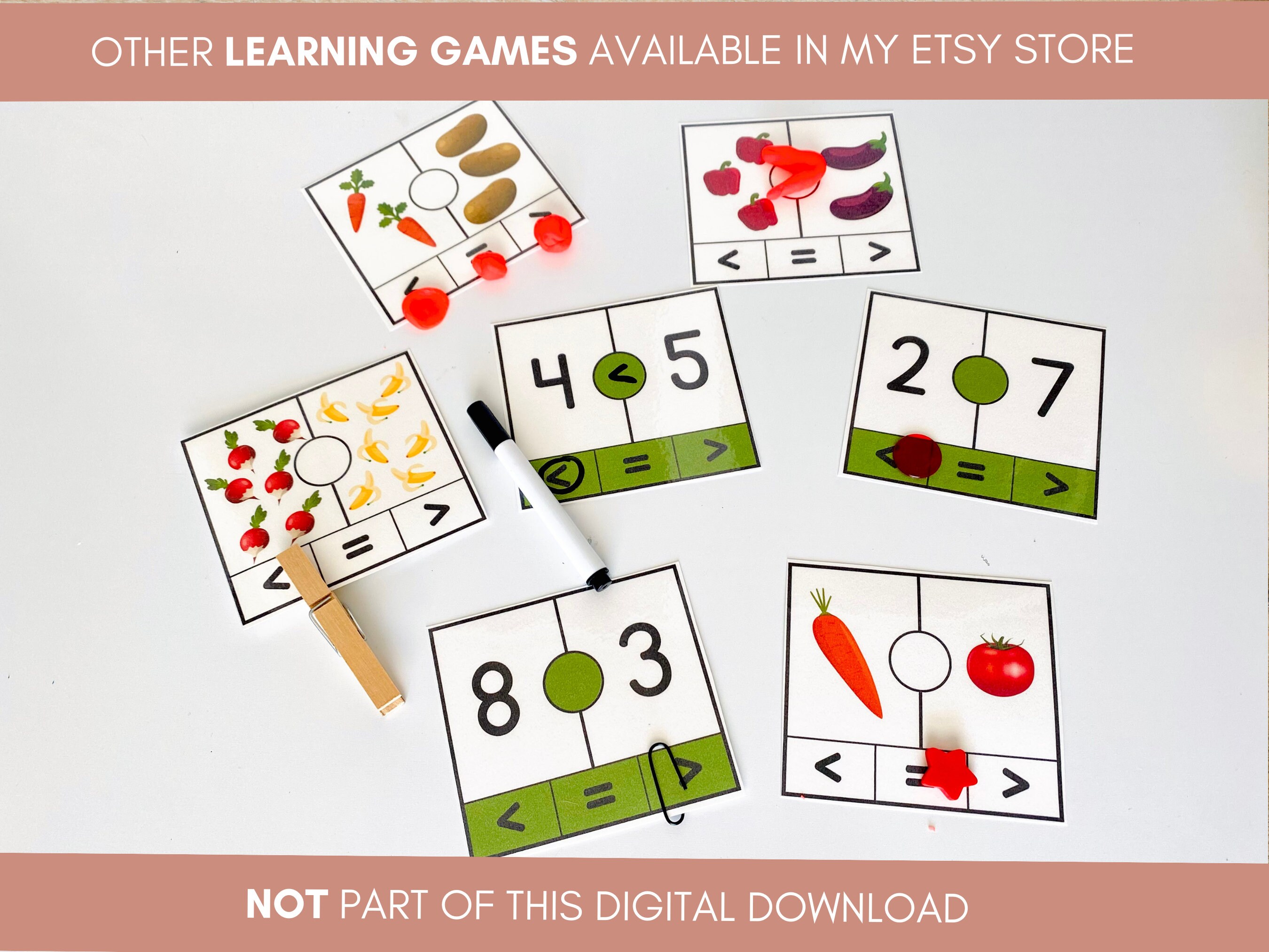 Printable Addition and Subtraction Math Game for Kindergarten - Etsy