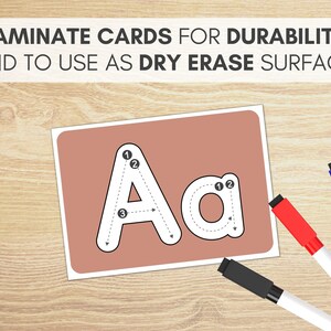 Alphabet and Number Flashcards for Preschool Pre-k and Kindergarten ...