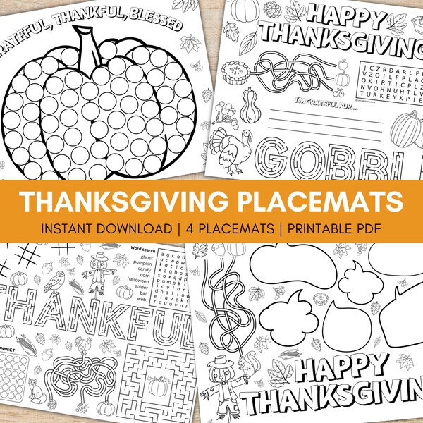 Dinner Placemats - Etsy