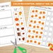 Printable Fall Activity Pages Math & Literacy Worksheet - Etsy