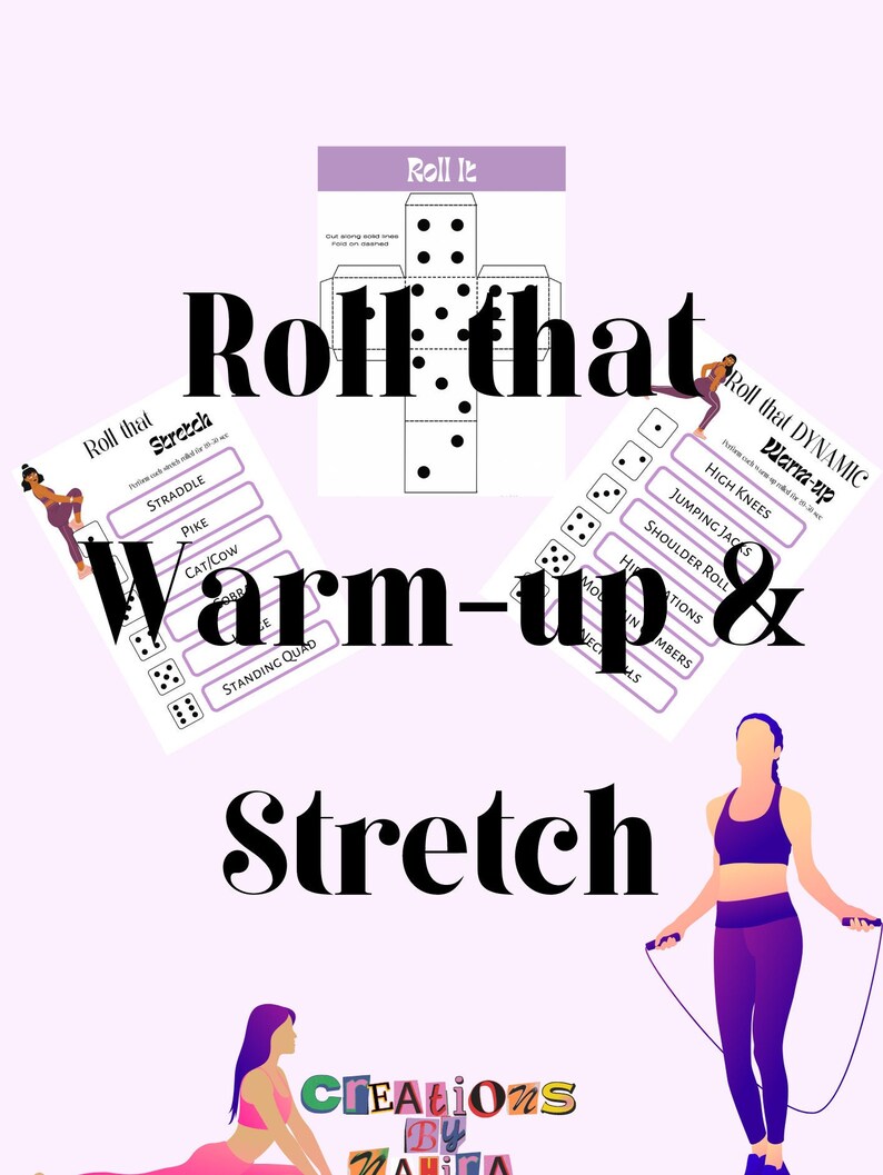 Roll That Warm-up & Stretch - Etsy