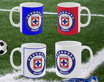 Orgullosamente Cruz Azul Futbol Mexicano Taza Para Café Cruz Azul ...