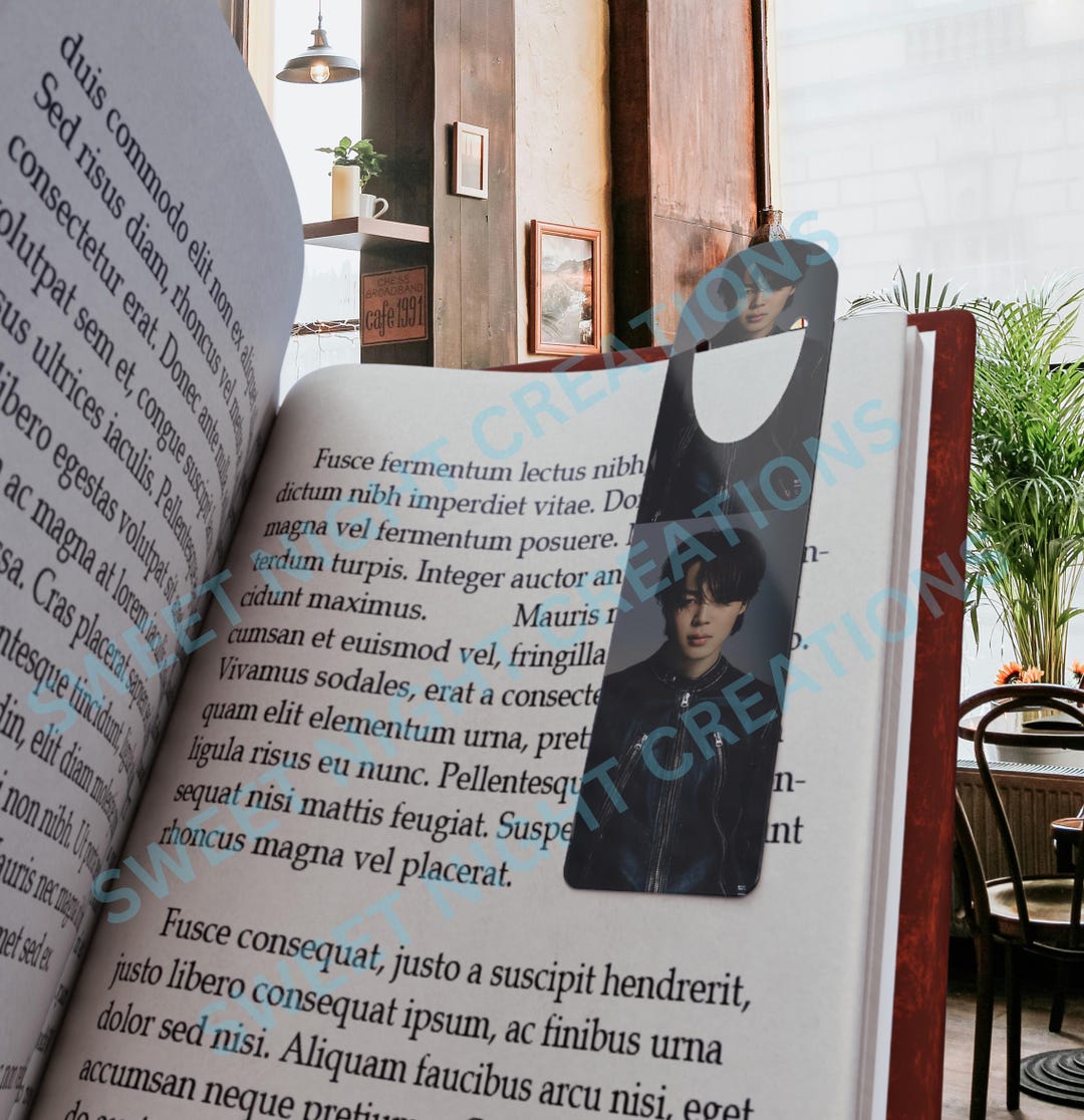 Jimin Bookmark, Park Jimin Bookmark, BTS Jimin Bookmark, BTS Army Gift ...