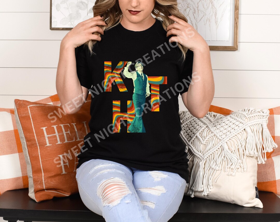 Taehyung Vintage Shirt, BTS V Vintage Dynamite Shirt, BTS Tae Tee, Bts ...