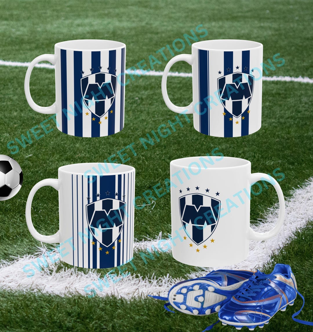 El Monterrey Soccer Coffee Mug, Futbol Mexicano Mug, Father's Day Gift ...