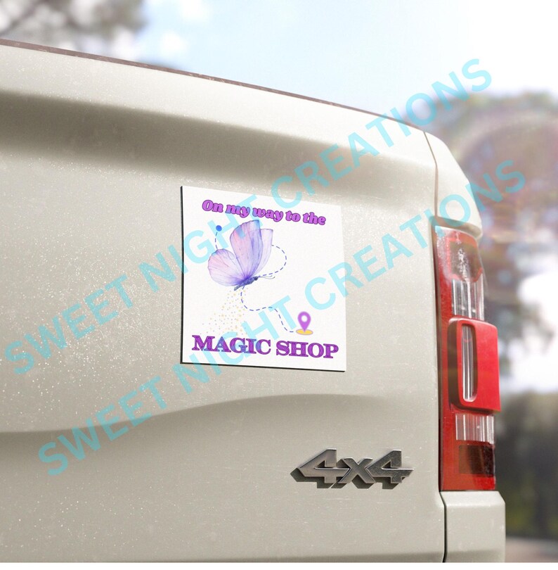 BTS Magic Shop Car Magnet, Car Decals, BTS Army Gift, Birthday Gift ...