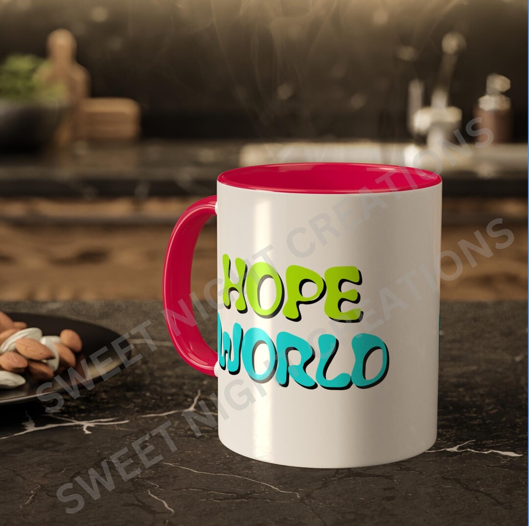 Hope World Mug, Hobi Mug, Jhope Cup, J-hope Mug, BTS Hobicore Mug, Bts ...
