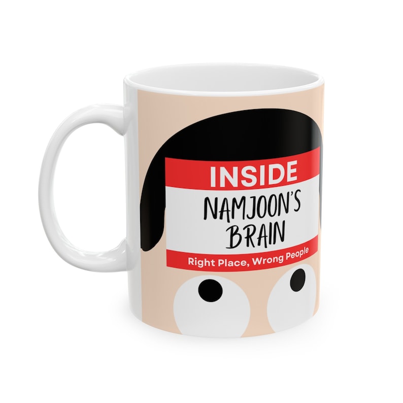 RPWP Inside Namjoon's Brain Mug, Bts Namjoon Cup, Bts RM Mug, RM Mug ...