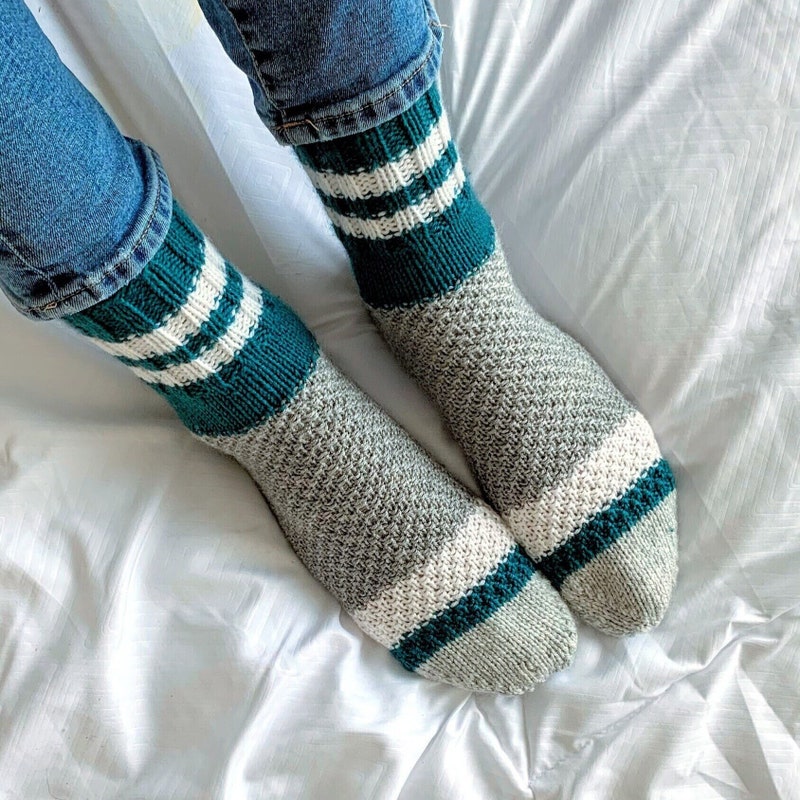 Hand Knit Socks - Etsy