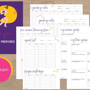 Ultimate Netball Coach Planner Printable - Netaholics - Etsy Australia