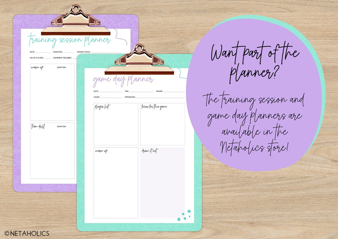 Ultimate Netball Coach Planner Printable - Netaholics - Etsy Australia