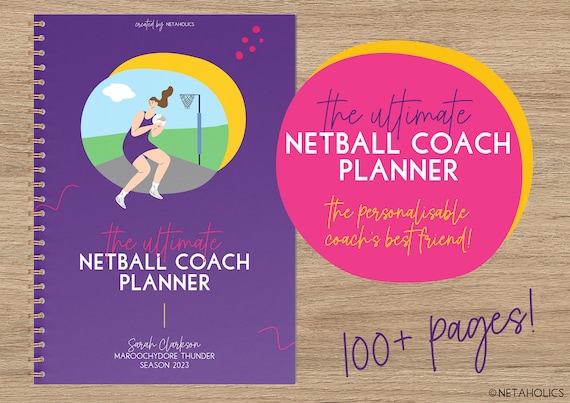 Ultimate Netball Coach Planner Printable Netaholics - Etsy Australia