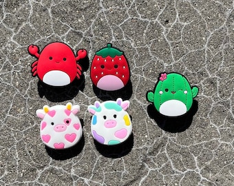 Squishmallow Shoe Charms, Squishmallow Croc Jibbitz - Etsy