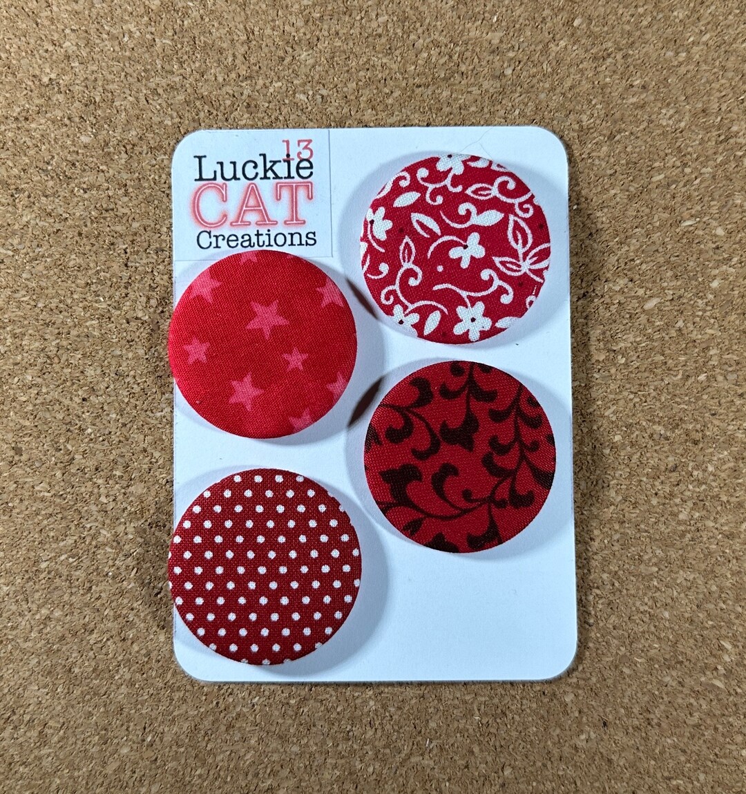Upcycled Fabric Pins - Etsy